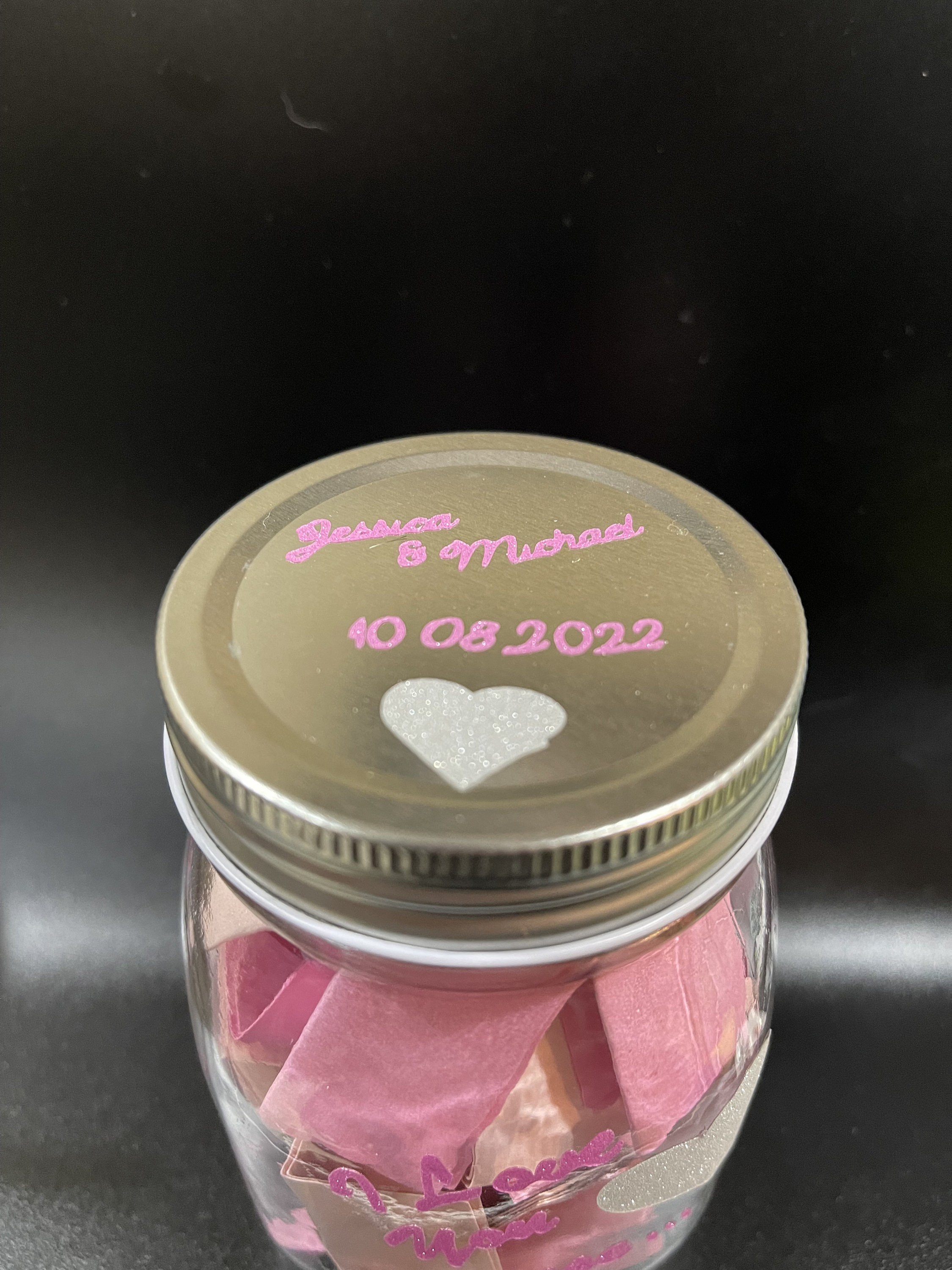 Personalized Love Notes Jar - Etsy