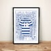 Leeds Legends Personalised Poster - Etsy UK
