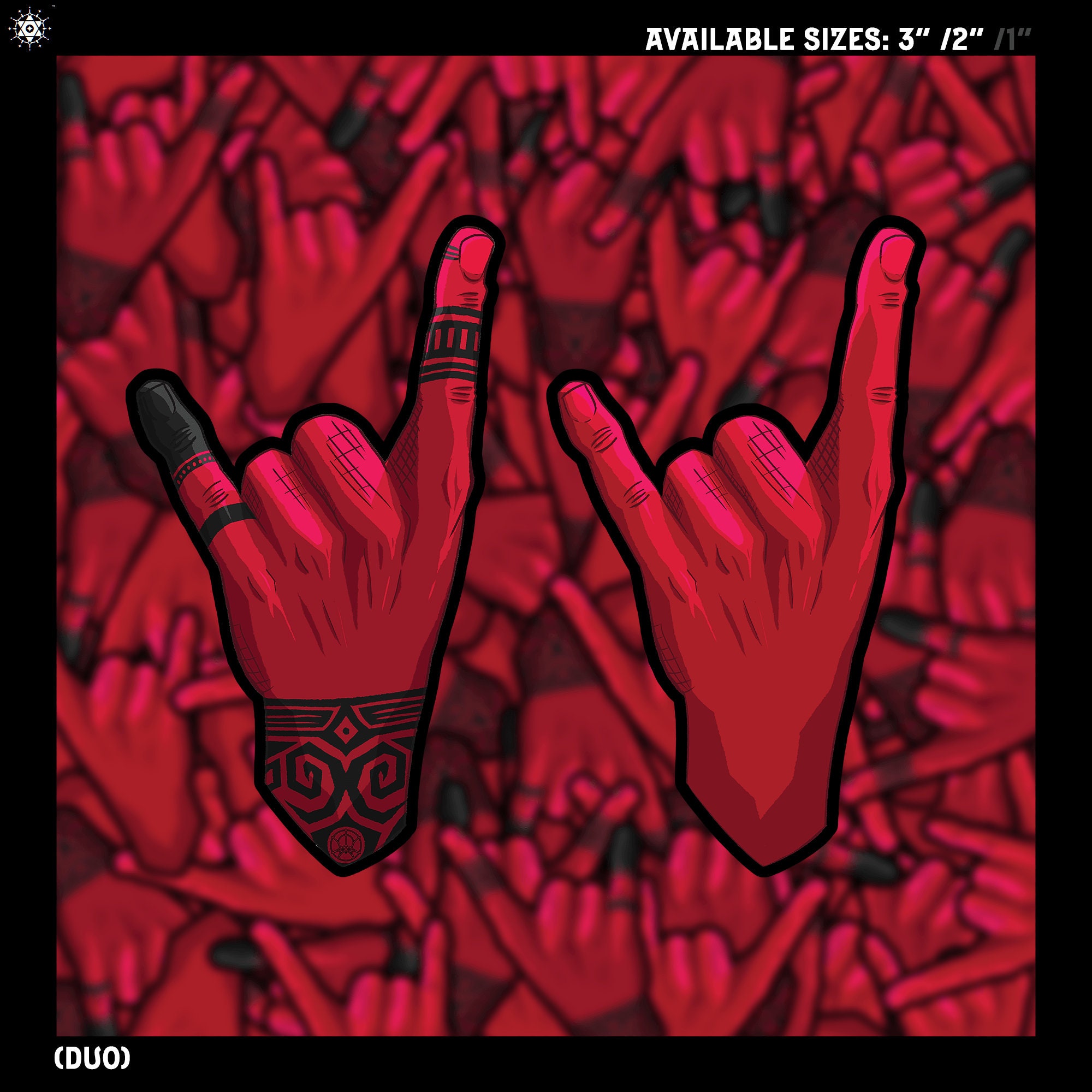 Rock on Sticker//vinyl Sticker, Outdoor Sticker, Die Cut Sticker ...