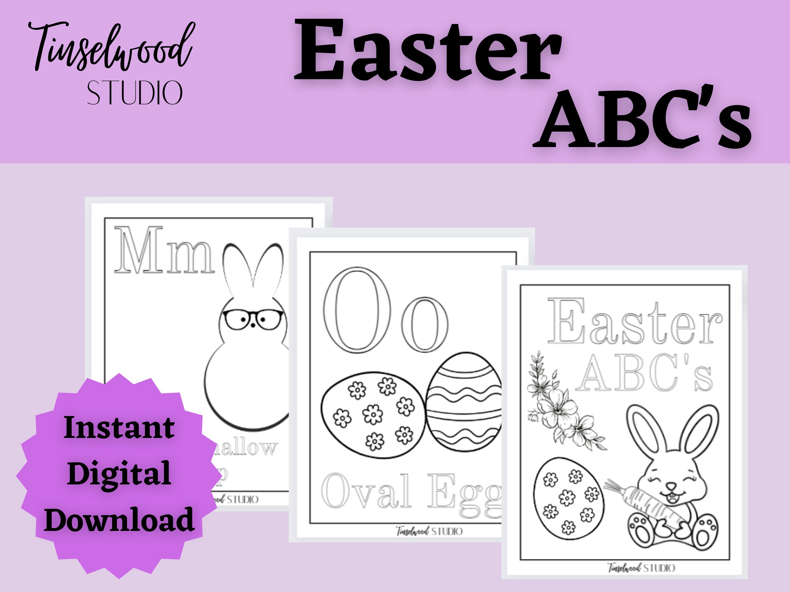 Easter Coloring Pages, Kids Coloring Pages Abcs, Abcs Boys, Abcs Easter ...