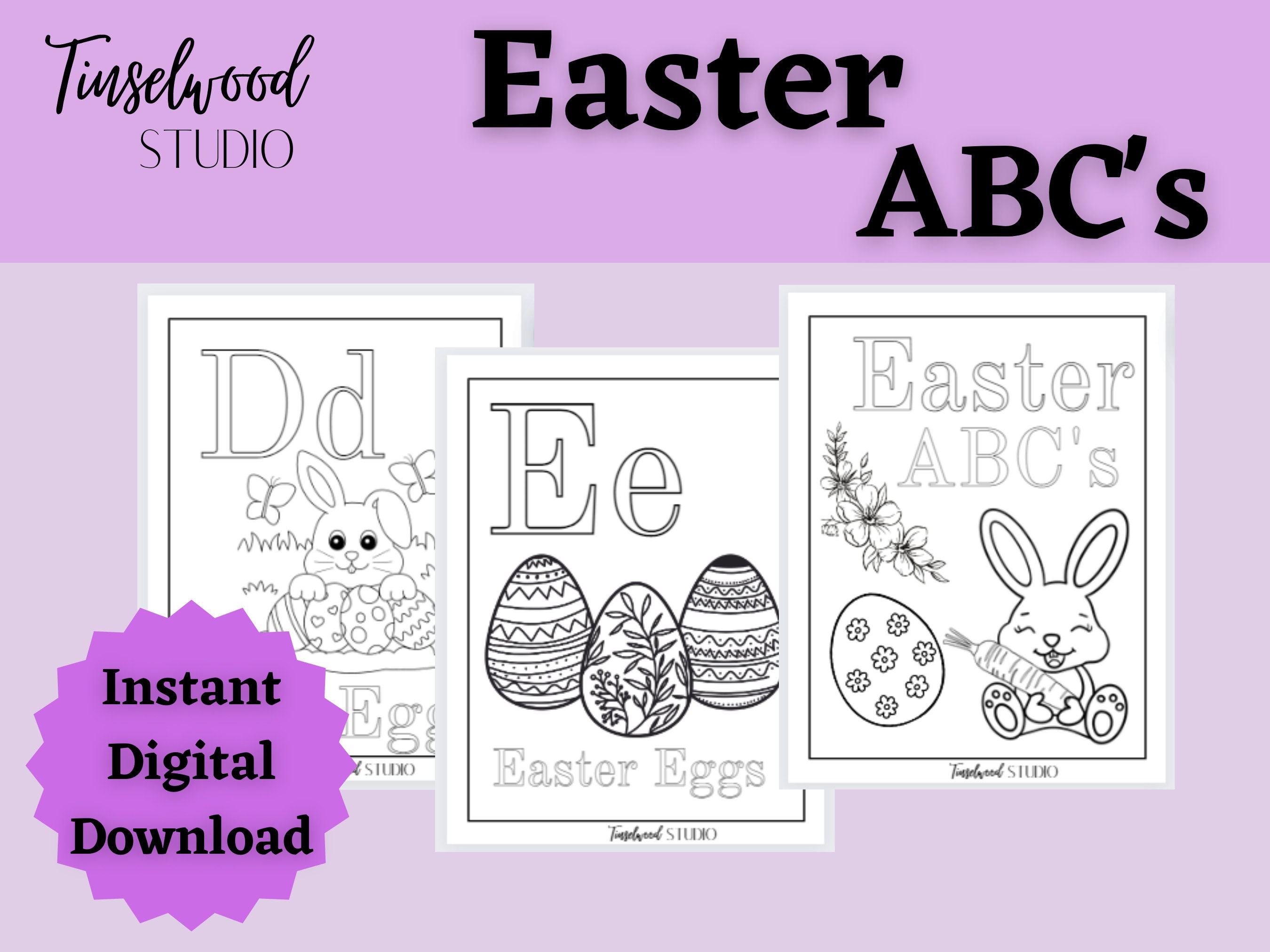 Easter Coloring Pages, Kids Coloring Pages Abcs, Abcs Boys, Abcs Easter ...