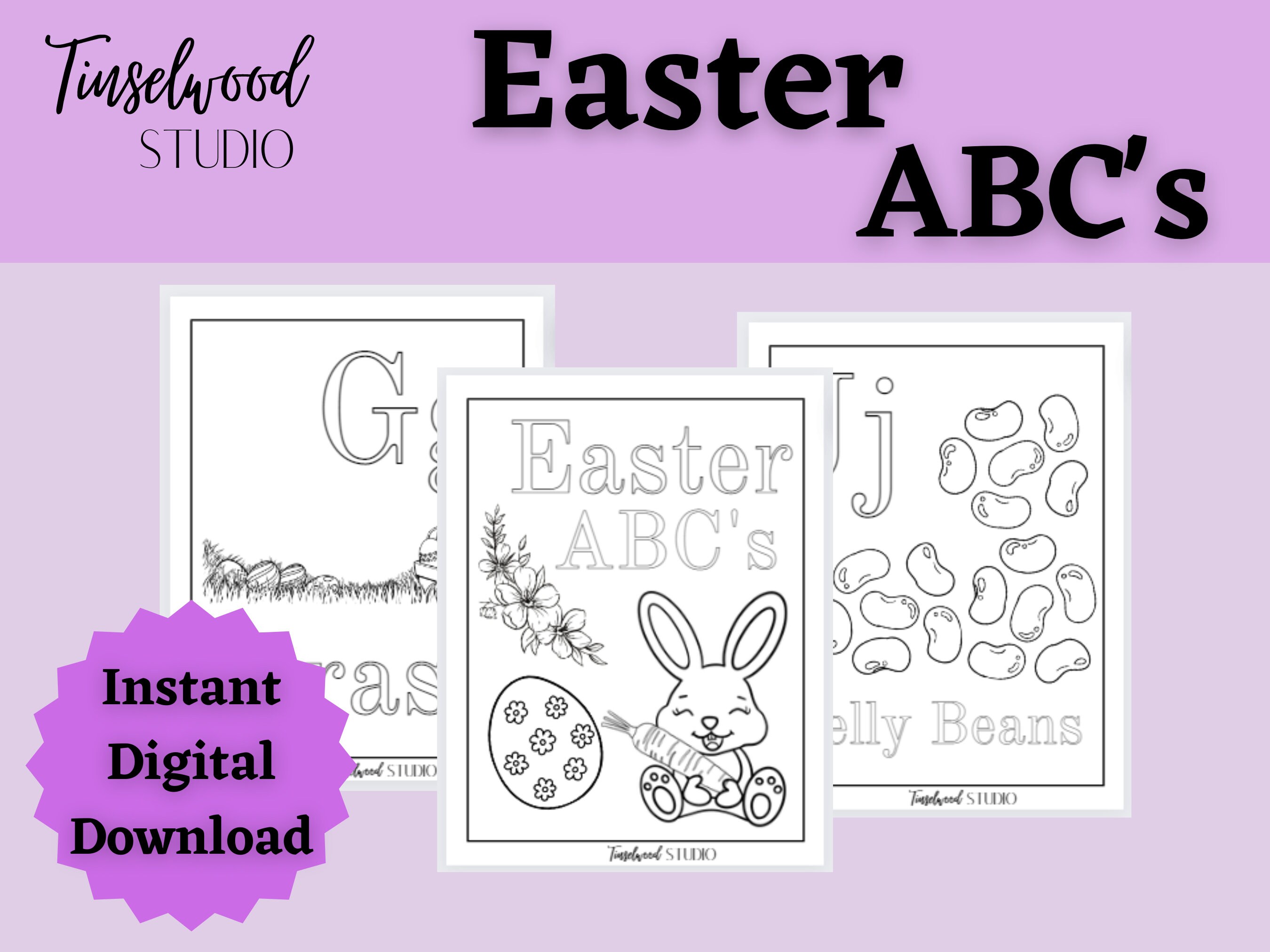 Easter Coloring Pages, Kids Coloring Pages Abcs, Abcs Boys, Abcs Easter ...