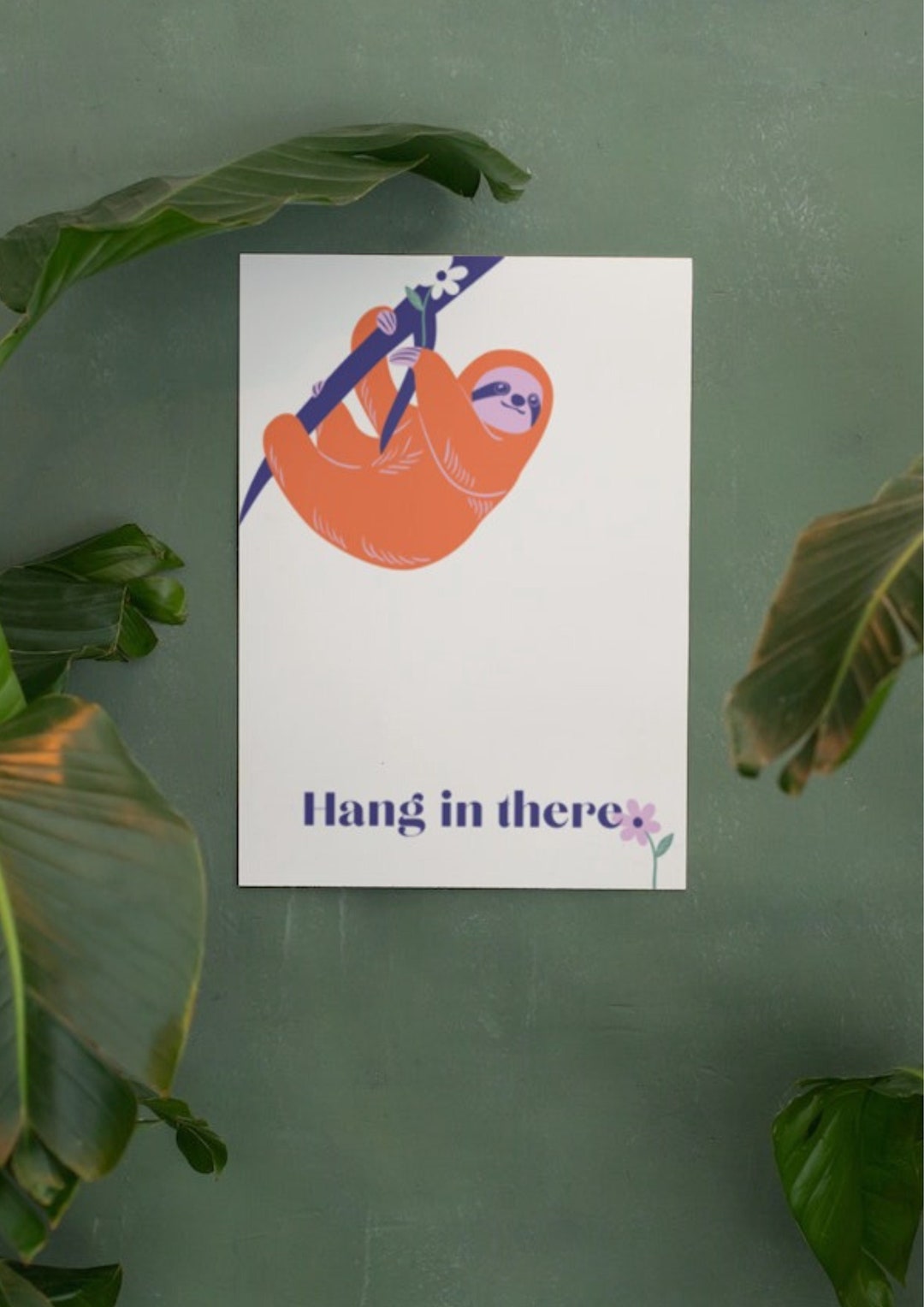Digital Download. Fun Sloth Print for Wall. Instant Printable ...