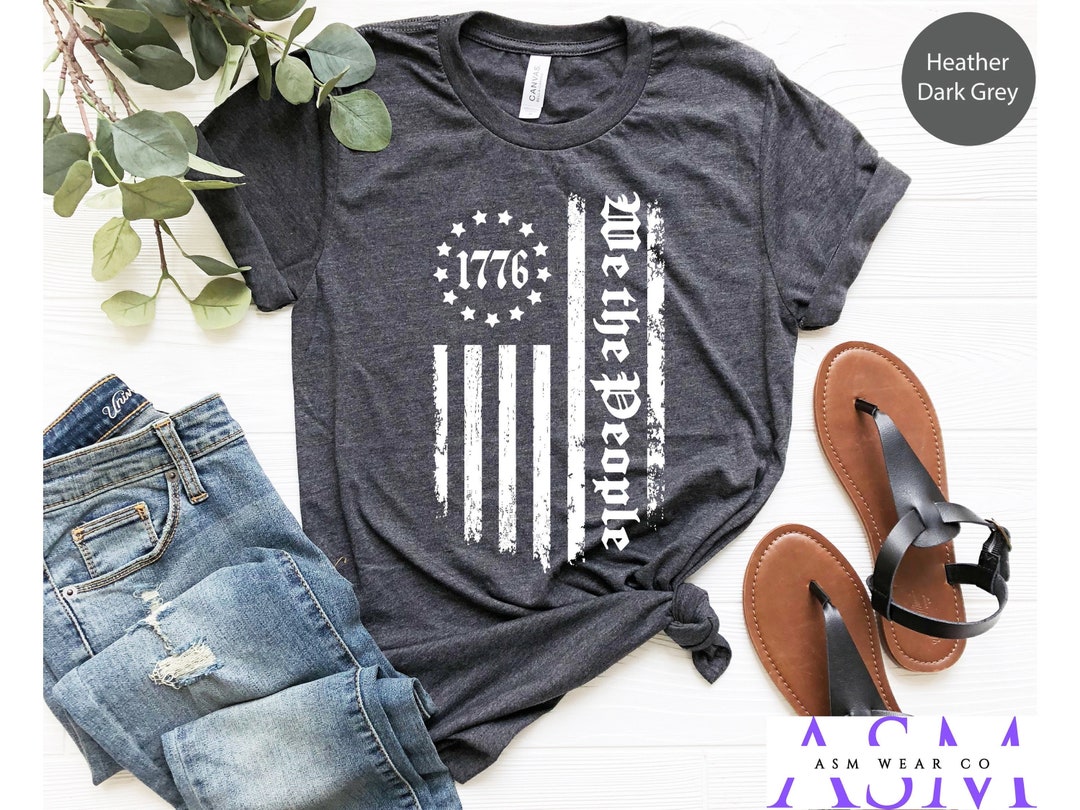 We the People Shirt | We the People USA Flag Shirt | American Flag ...
