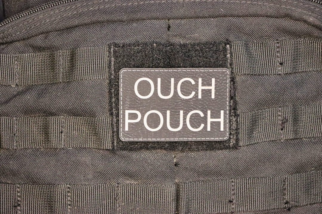 Ouch Pouch ~velcro Patch, Military Patch, Bag Patch, Tactical Patch~ - Etsy