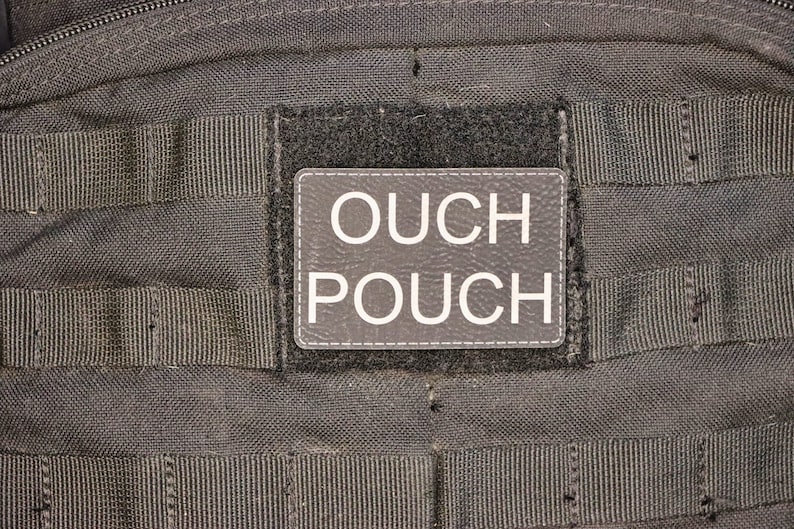 Ouch Pouch ~velcro Patch, Military Patch, Bag Patch, Tactical Patch~ - Etsy