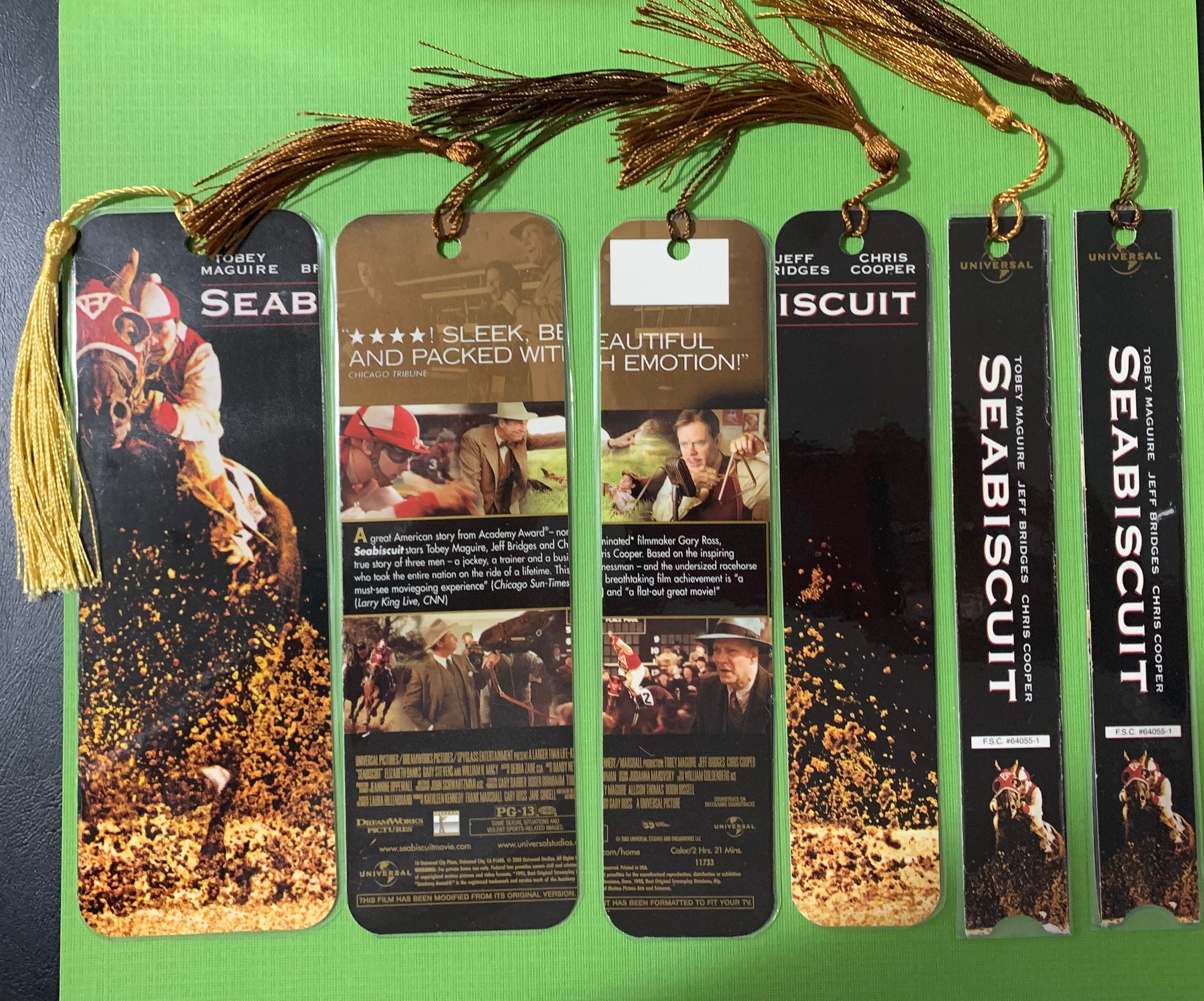 VHS Bookmarks Vintage Movies Recycled Laminated With Tassel Movie ...