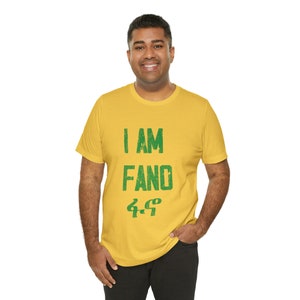 I Am Fano | Fano Ethiopia | Amhara Fano - Etsy