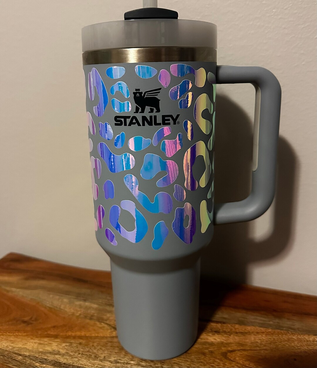 Leopard Wrap for 40oz Stanley Cup With Handle - Etsy