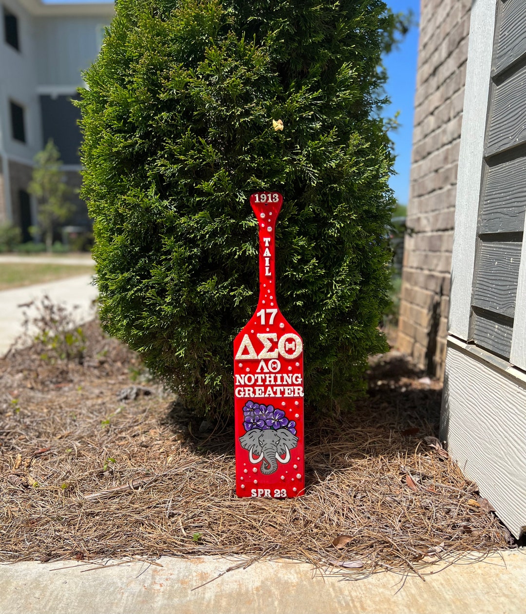 24" Custom Sorority/fraternity Paddle - Etsy