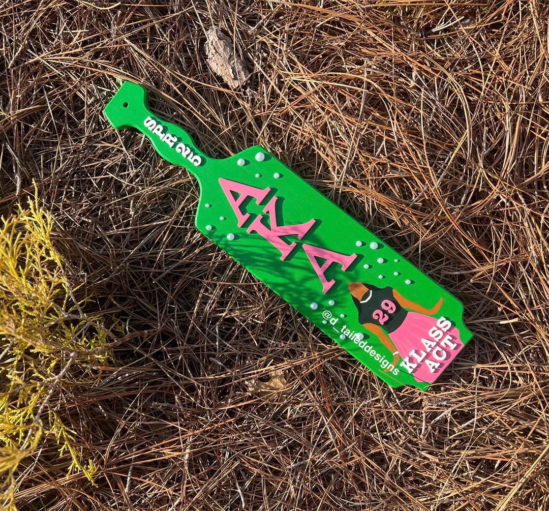 18" Custom Sorority/fraternity Paddle - Etsy