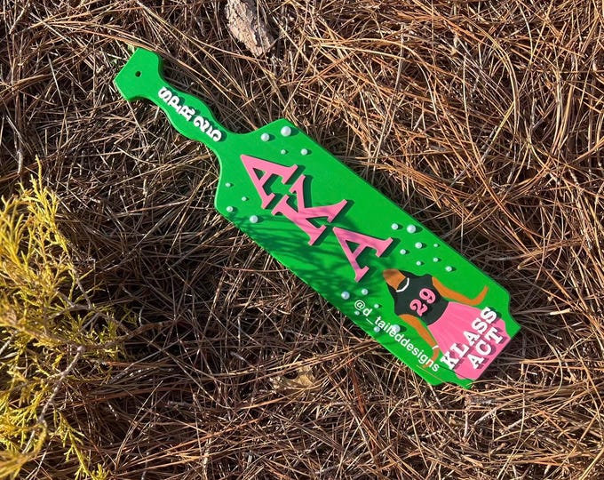 18" Custom Sorority/fraternity Paddle - Etsy