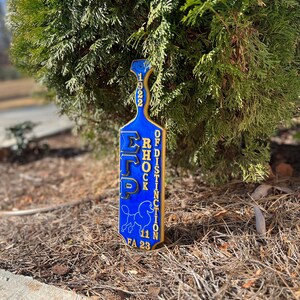 15" Custom Sorority/fraternity Paddle - Etsy