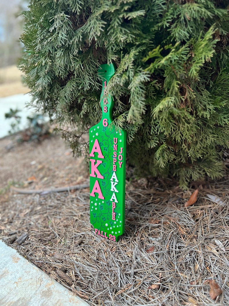 18 Custom Sorority/fraternity Paddle - Etsy