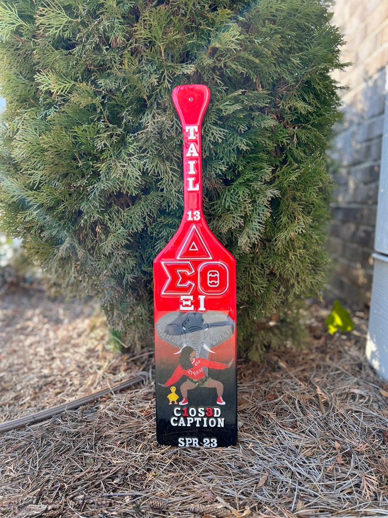 24 Custom Sorority/fraternity Paddle - Etsy
