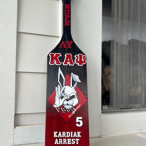 24" Custom Sorority/fraternity Paddle - Etsy