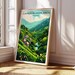 Cameron Highlands Travel Poster,malaysia Print, Pahang Wall Decor ...