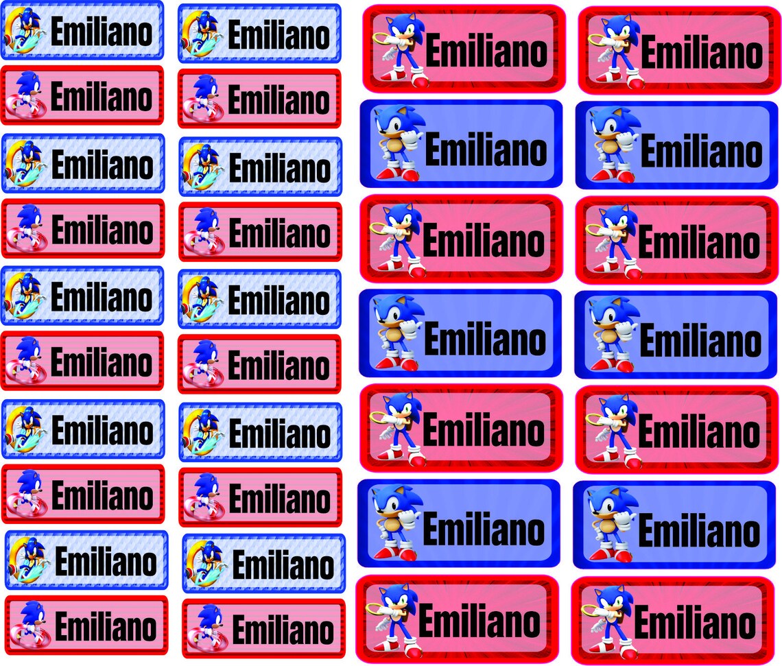 Back to School,custom Name Sticker, Name Sticker Label,back to School ...