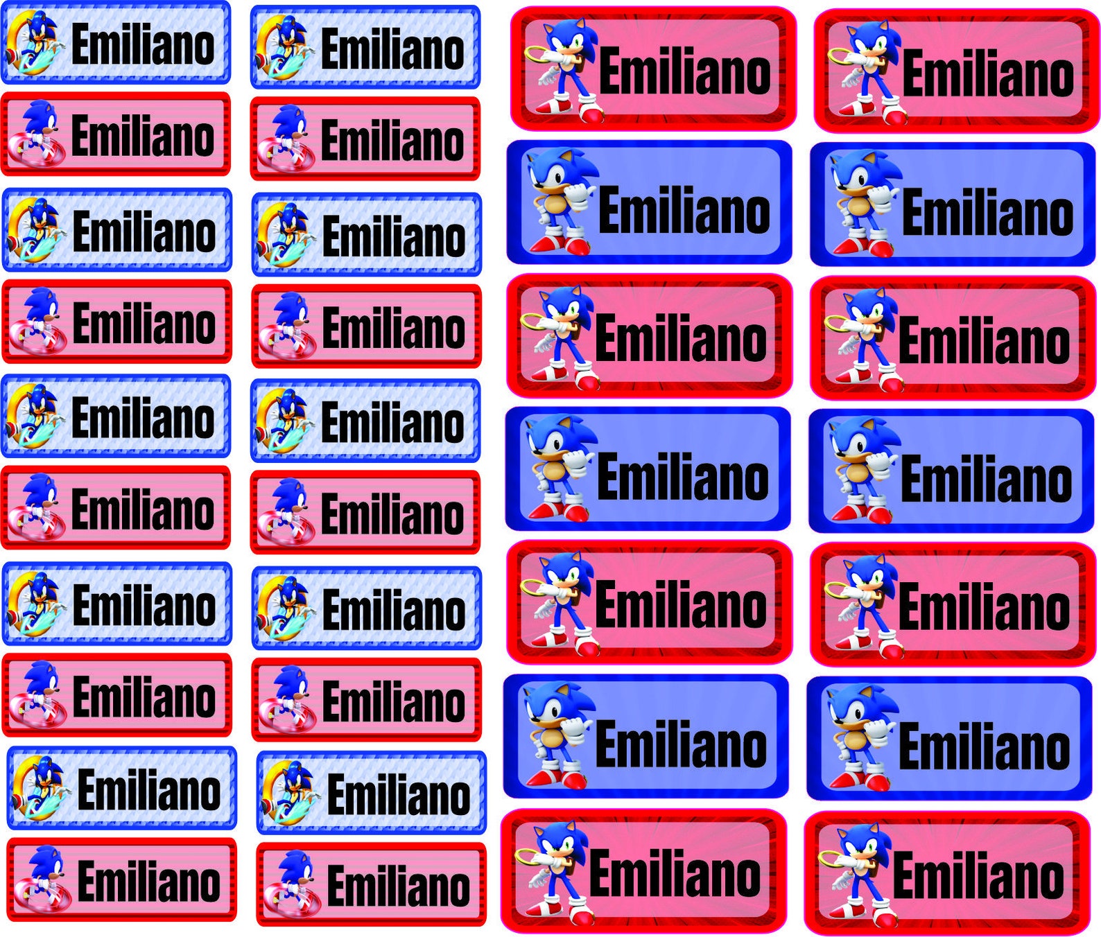 Back to School,custom Name Sticker, Name Sticker Label,back to School ...