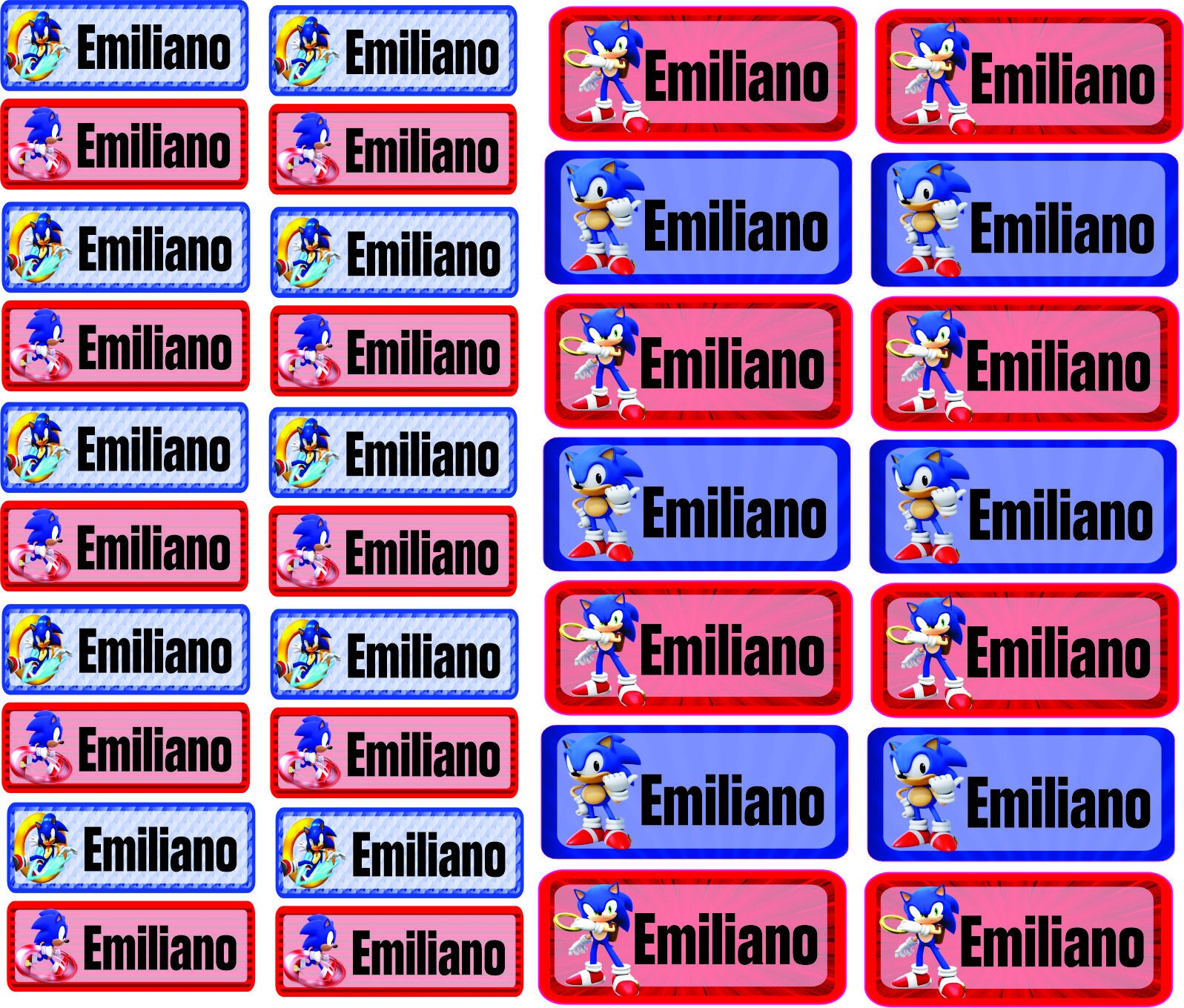 Back to School,custom Name Sticker, Name Sticker Label,back to School ...