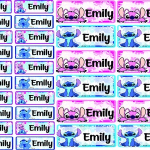 Name Sticker Labels ,back to School Stickers, School Labels, Decal ...