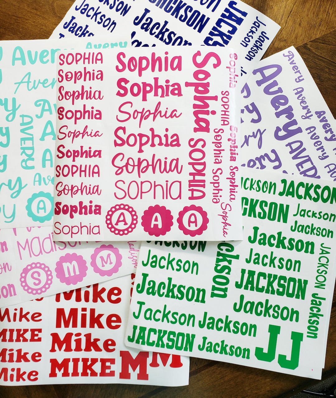 Name Label for School Supplies, Custom Name Stickers, School Supply ...