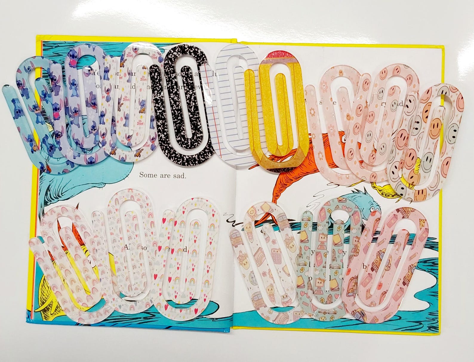 Teacher Paperclip, Custom Jumbo Paperclip, Acrylic Paperclip, Set 3 ...