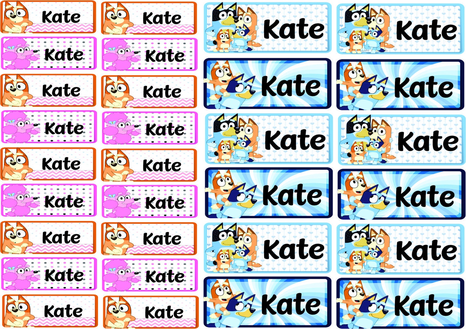 School Label Stickers Waterproof Labels Name Labels Preschool Labels ...