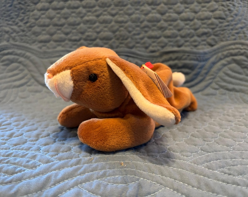 TY Beanie Original Baby Plush - EARS the Rabbit - Etsy