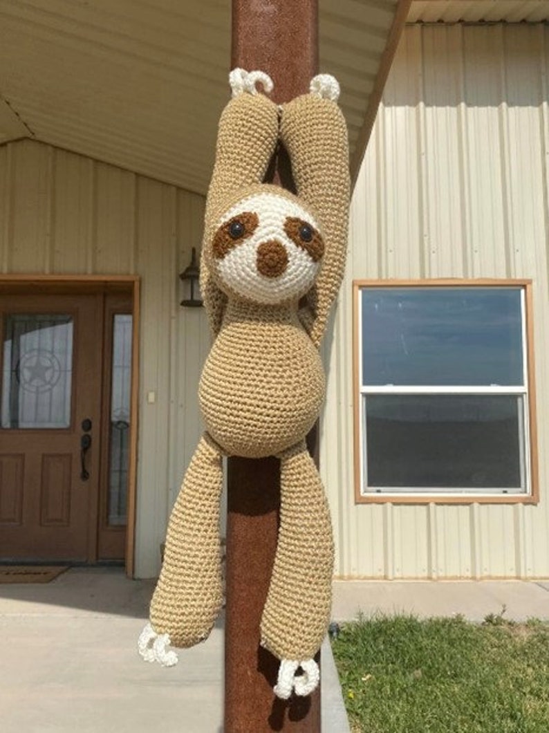 Sammy the Sloth Crochet Pattern*** Sloth Crochet Pattern, Amigurumi ...