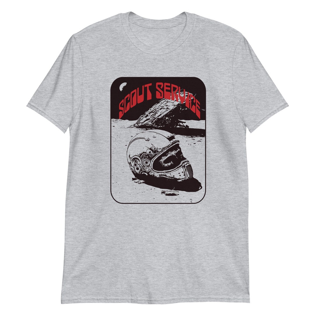 Traveller RPG Dead Scout T-shirt White & Light Grey - Super Soft - Etsy