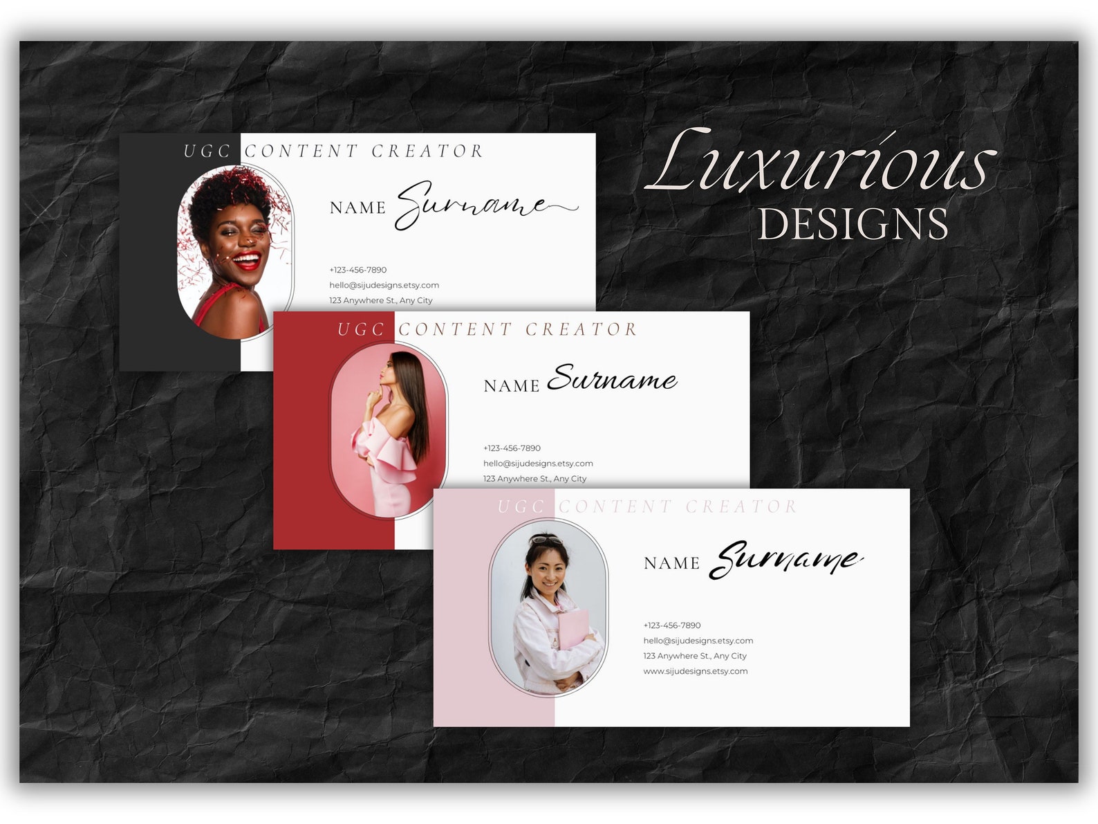 UGC Email Signature Template Minimalist Email Signature Template With ...