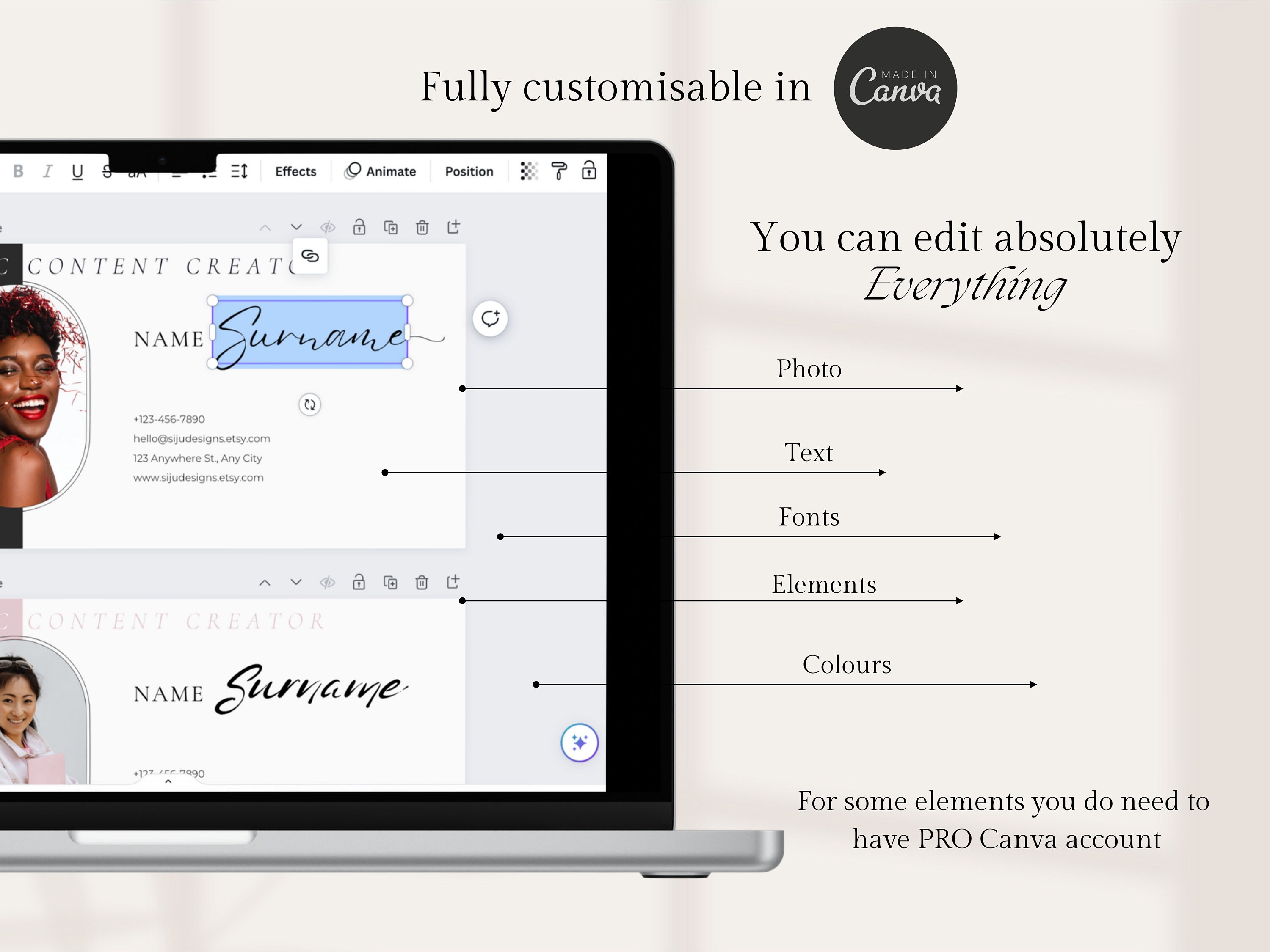 UGC Email Signature Template Minimalist Email Signature Template With ...