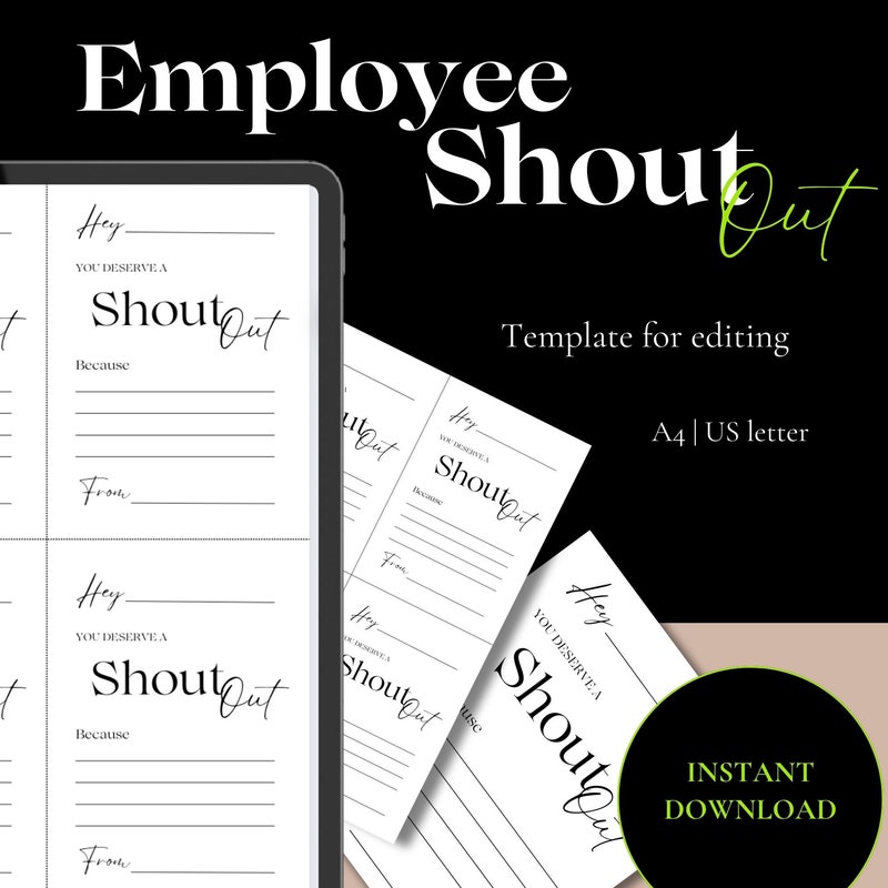 Shout Out Cards - Etsy