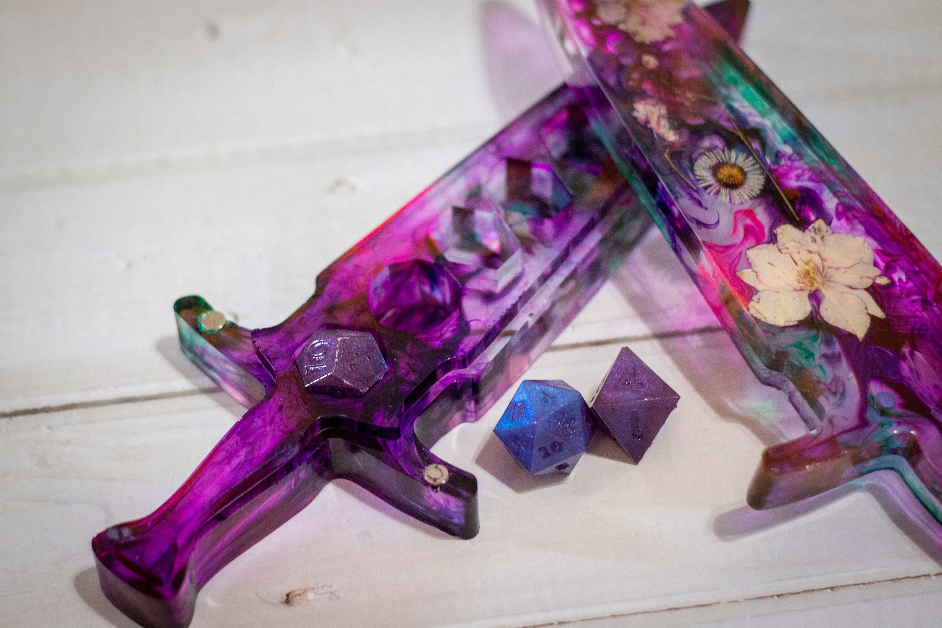 Custom Dagger Shaped Dnd Tabletop Dice RPG Dice Case, Holder, Box - Etsy