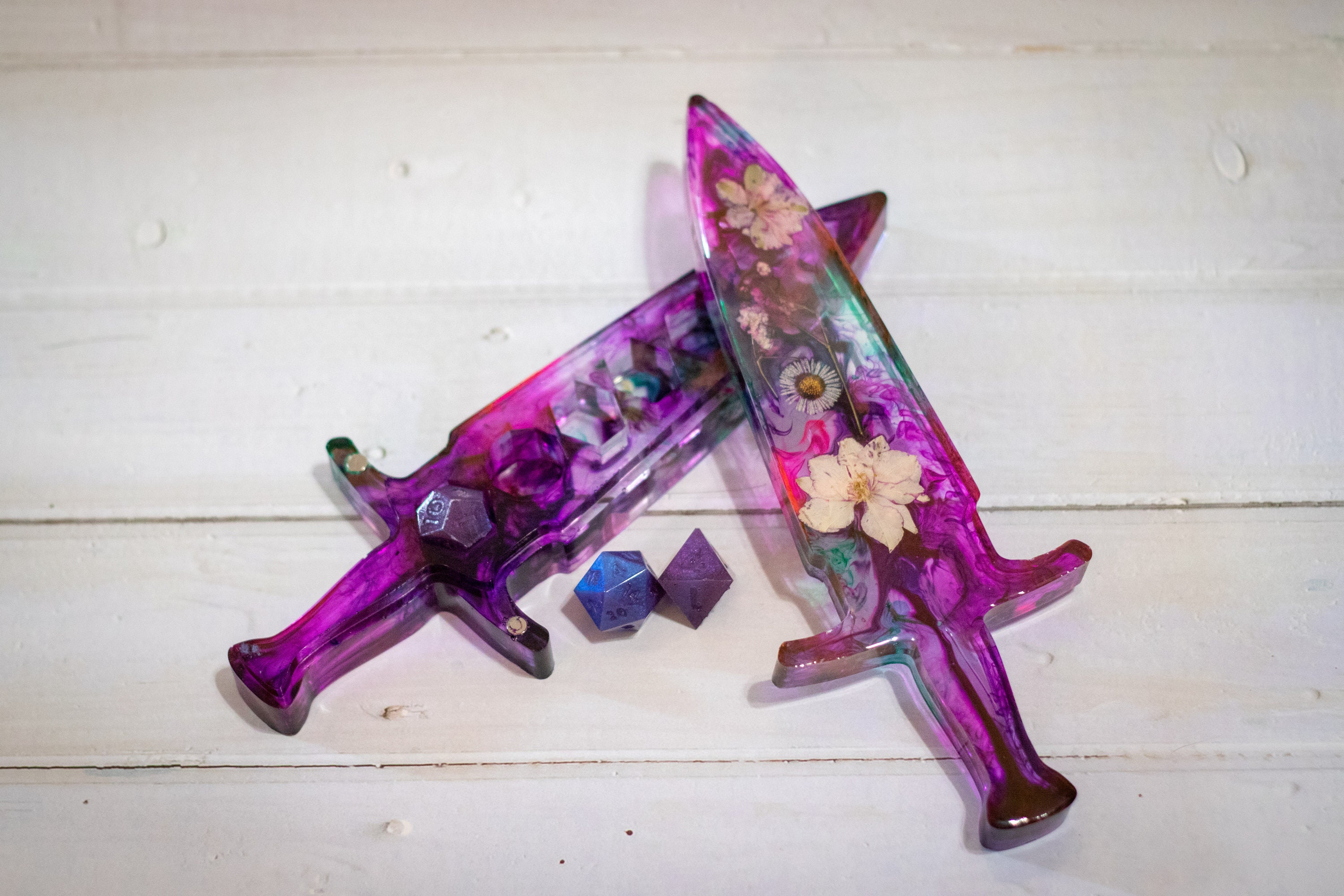 Custom Dagger Shaped Dnd Tabletop Dice RPG Dice Case, Holder, Box - Etsy