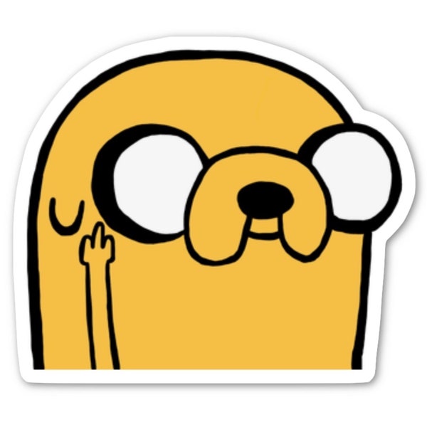 Jake the Dog Sticker - Etsy