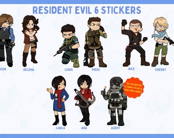 Resident Evil 8: Village Stickers - Etsy