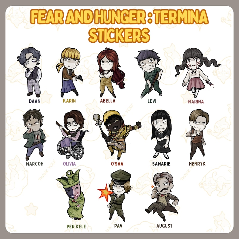 Fear and Hunger - Etsy