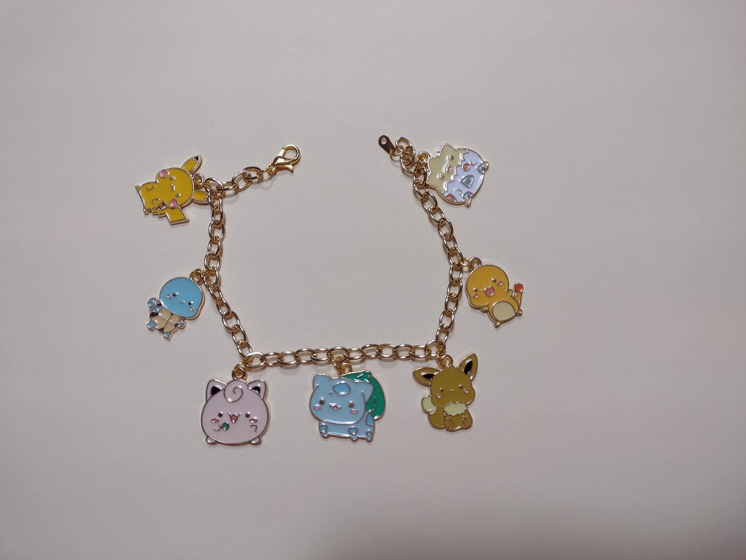 Pokemon Charm Bracelet - Etsy