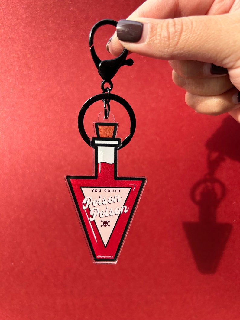Renee Poison Poison Keychain, Snow Angel Merch - Etsy