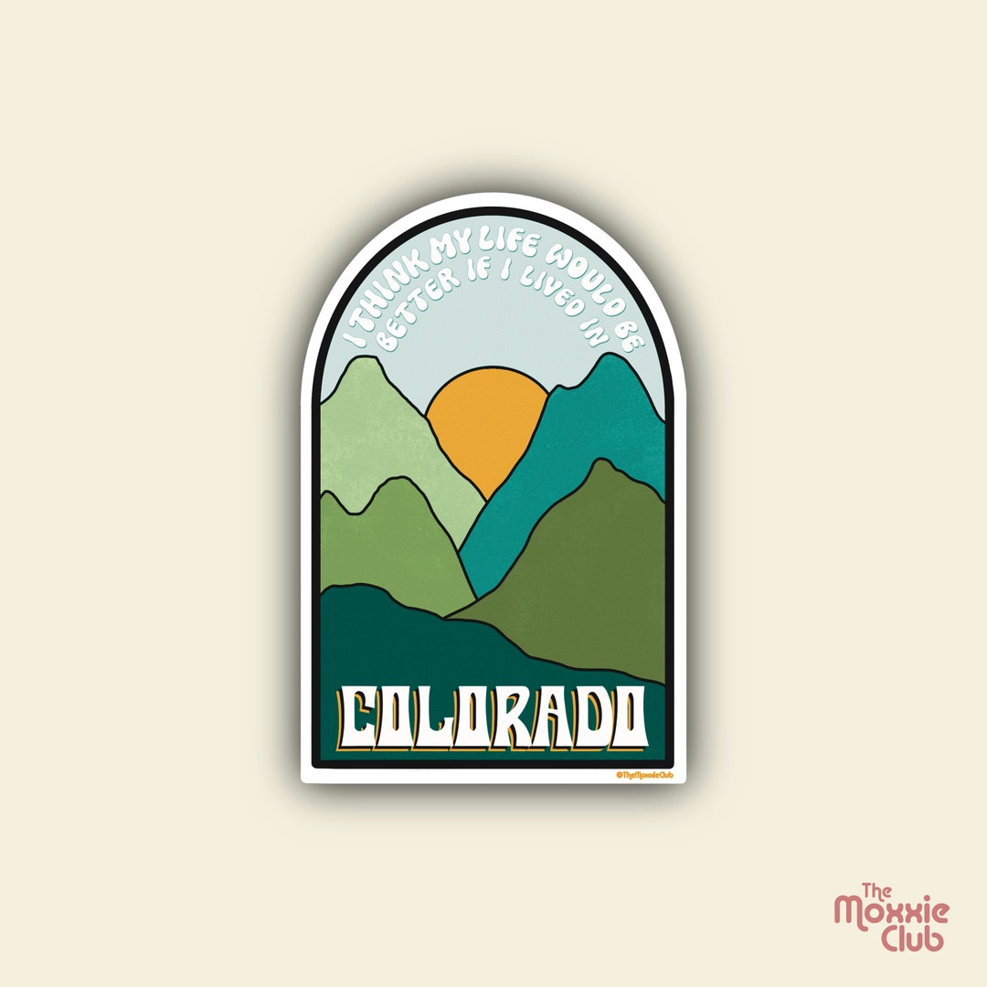 Renee Colorado Fan Sticker, Everything to Everyone, Trendy Sticker ...