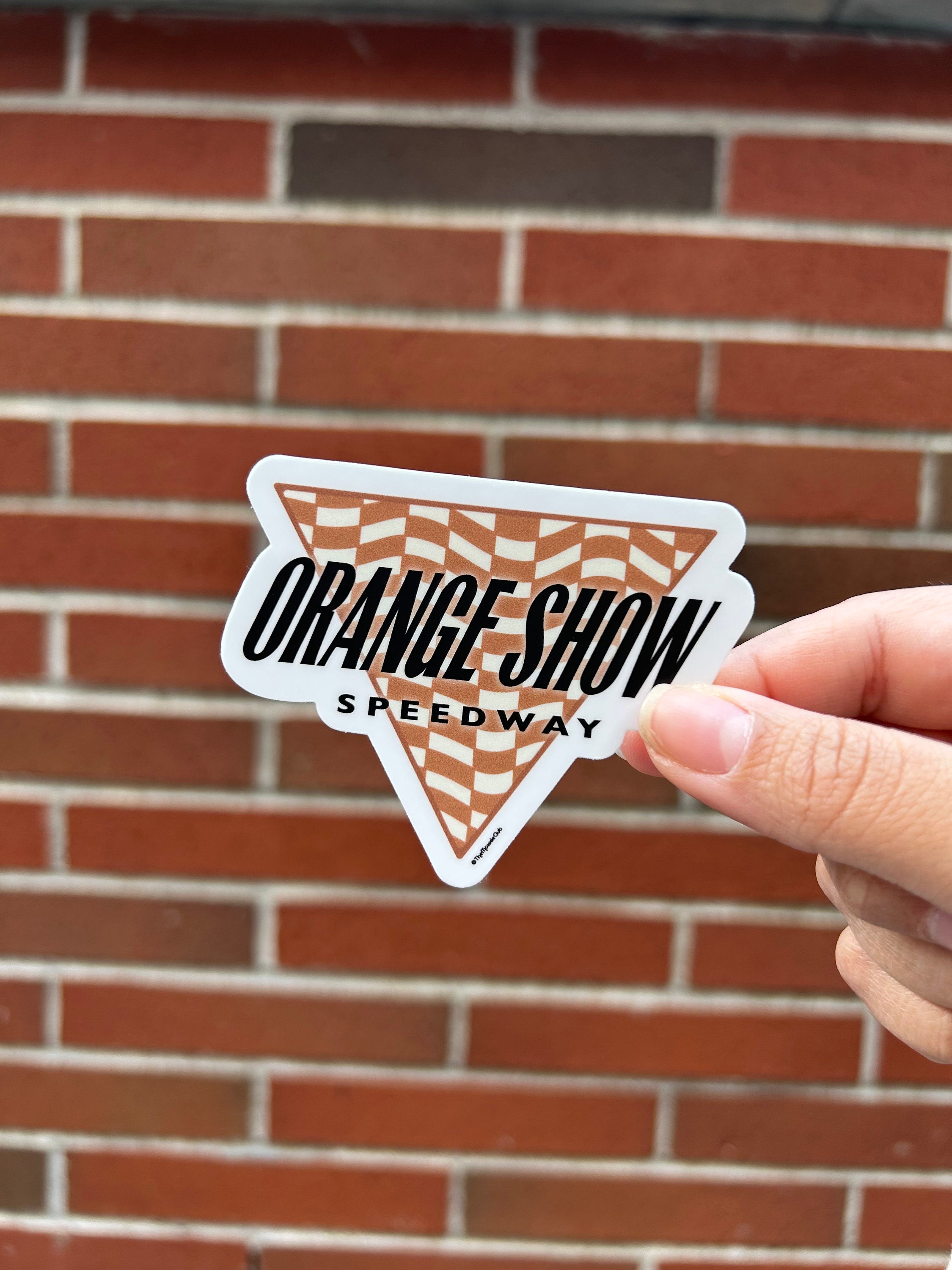 Orange Show Speedway Lizzy Mcalpine Sticker, Lizzy Mcalpine Merch ...