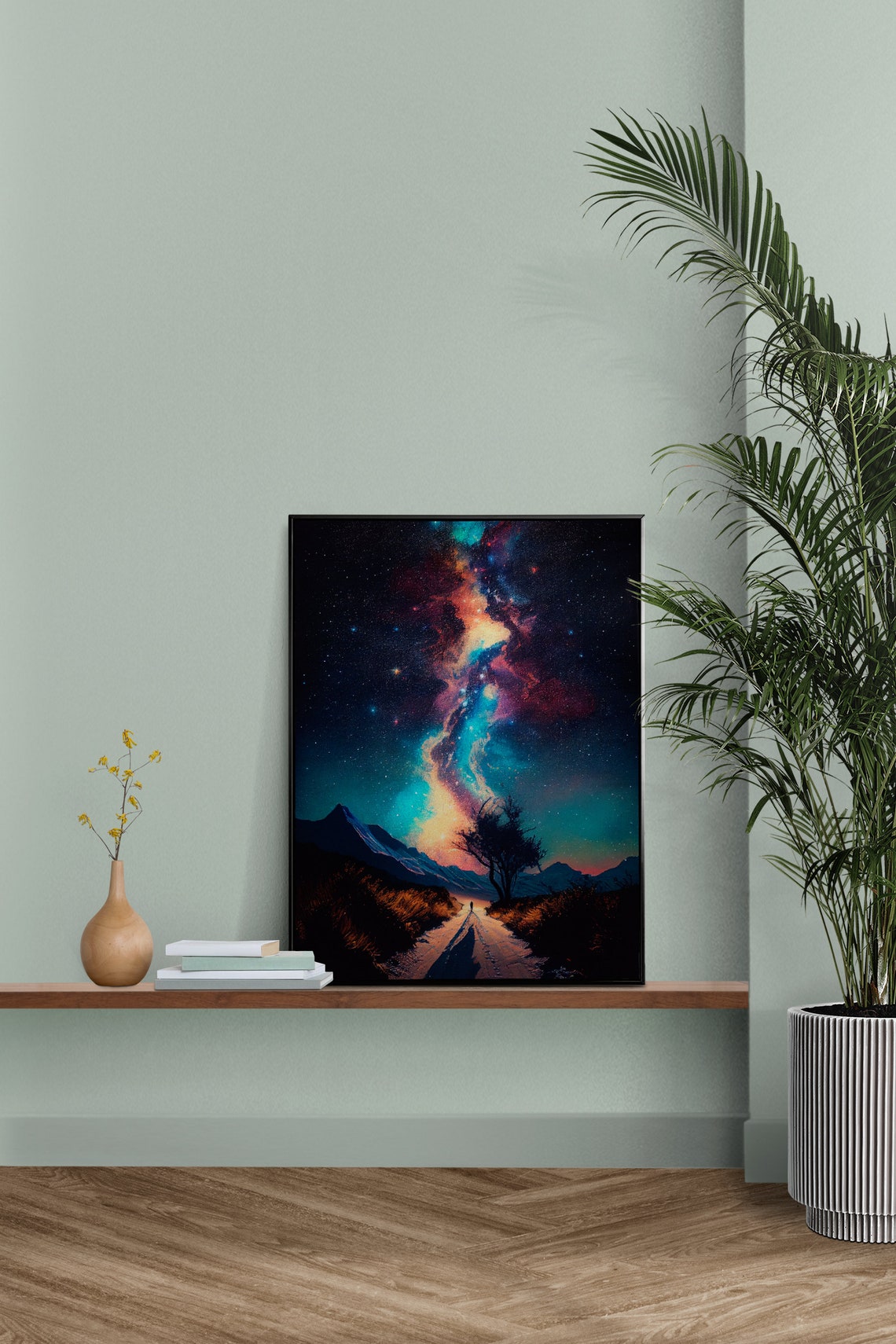 Printable Milky Way Digital Download Milky Way Wall Art Galaxy Digital ...