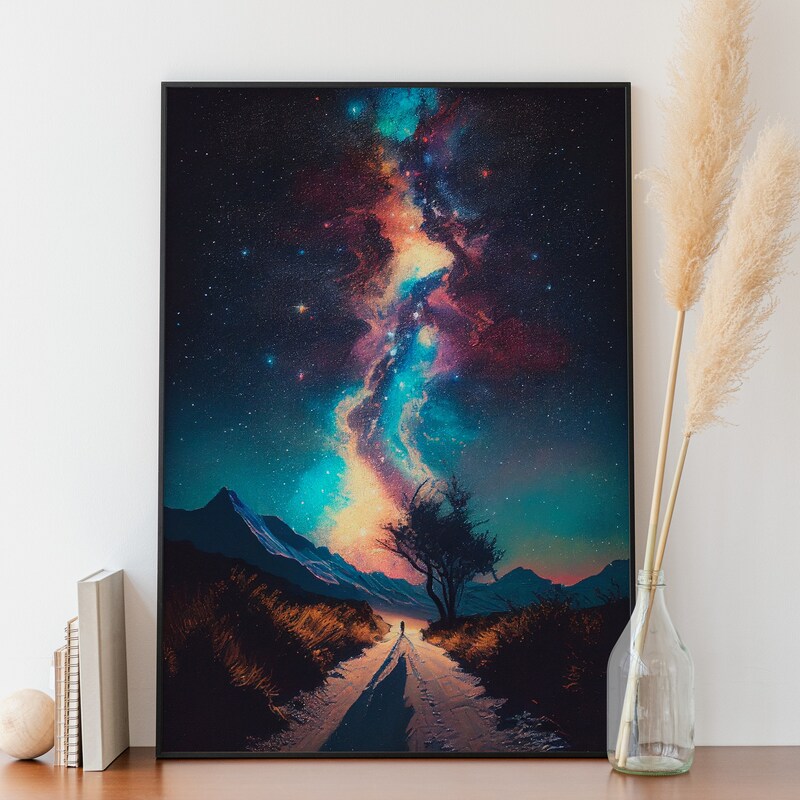 Galaxy Wall Art - Etsy