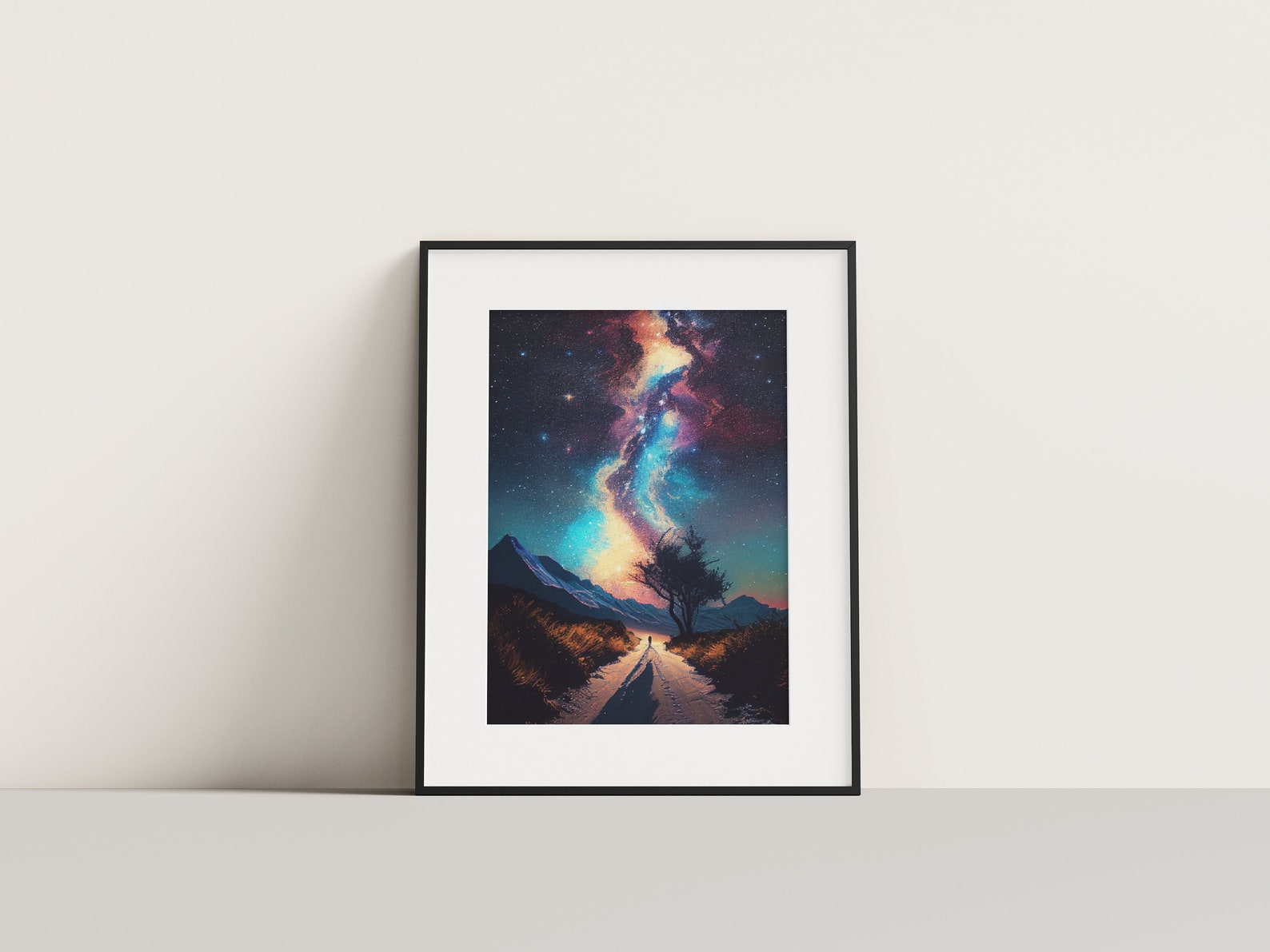 Printable Milky Way Digital Download Milky Way Wall Art Galaxy Digital ...