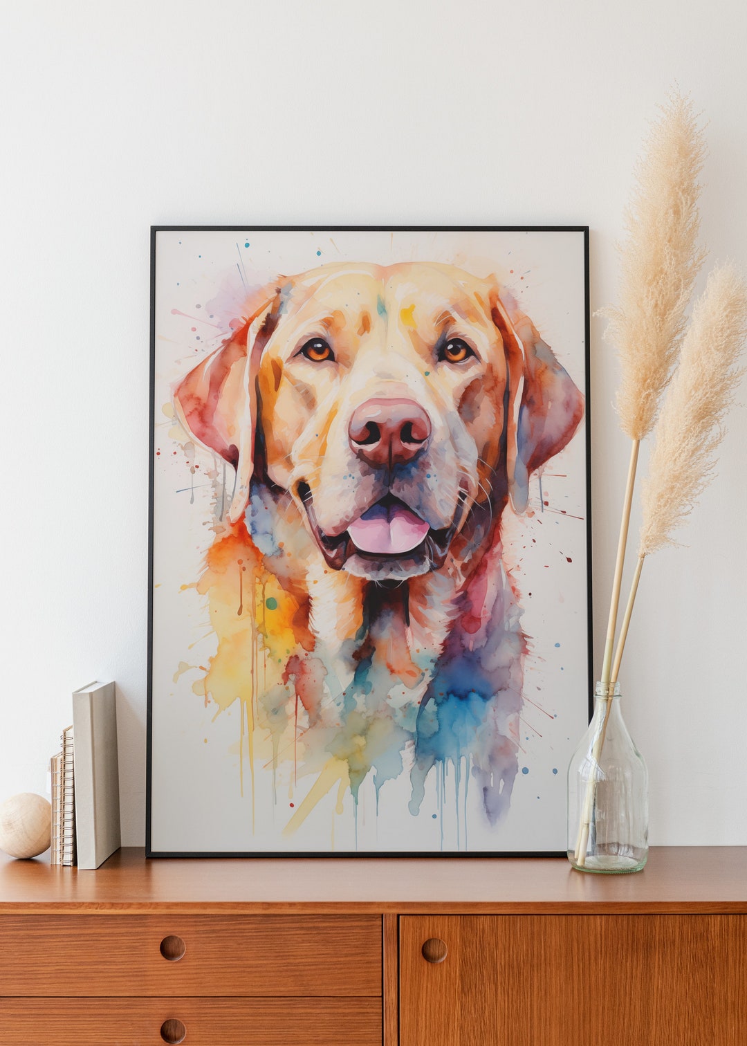 Labrador Wall Art Printable Labrador Poster for Pet Lover Room Decor ...