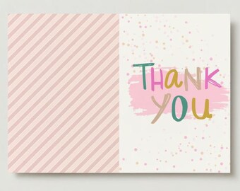 Digital Thank You Cards - Etsy