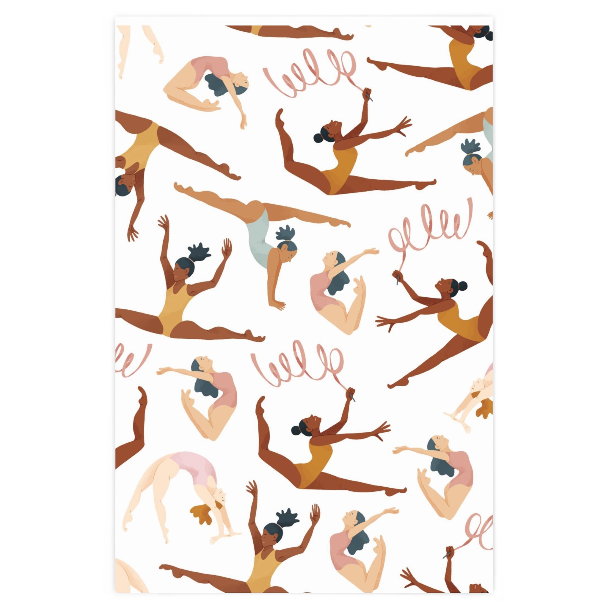 Gymnastics Wrapping Paper - Etsy