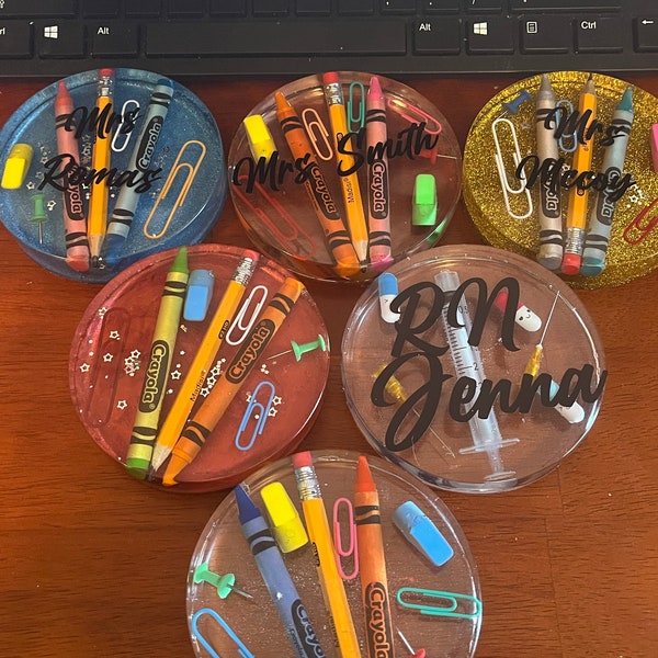 Epoxy Coasters - Etsy